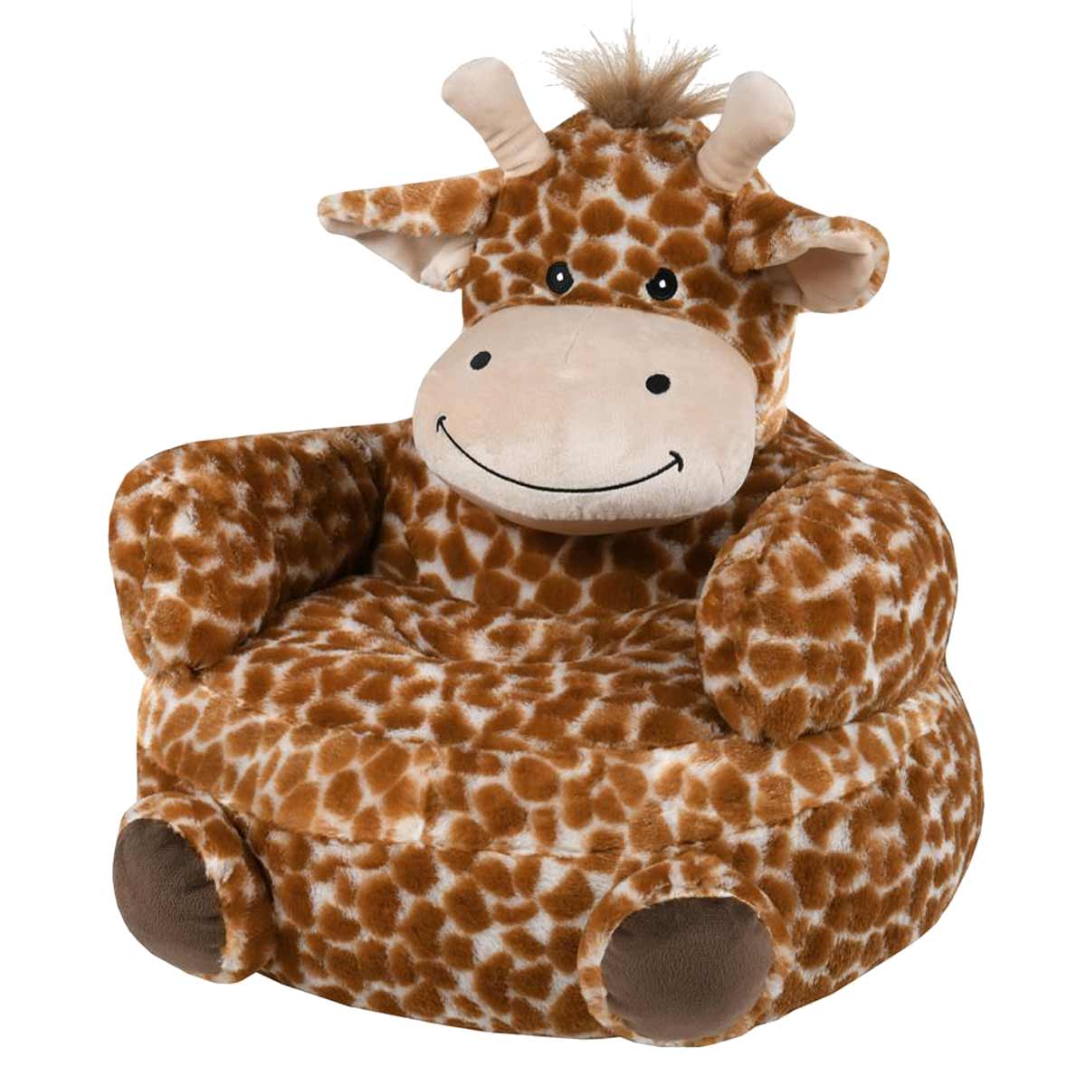 Pouf coussin de sol pour enfant Jeannine la girafe | Leroy Merlin