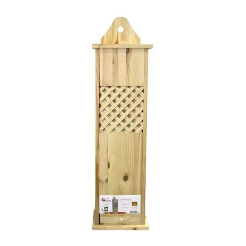FRANDIS Huche à pain en bois pin massif 78x21x17cm marron | Leroy Merlin