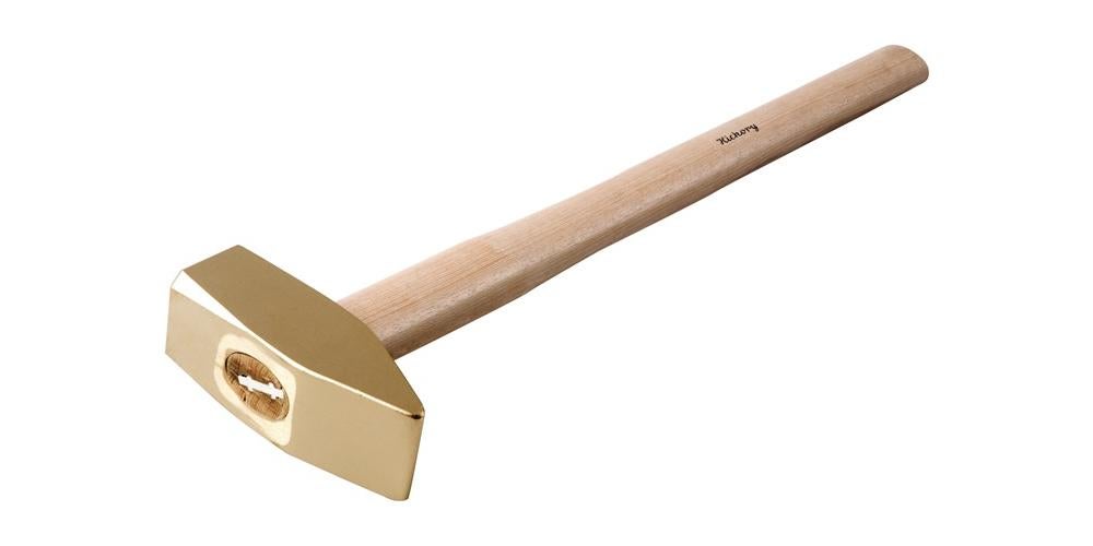 ENDRES TOOLS Marteau à deux mains 5000 g Hickory sans étincelle | Leroy ...