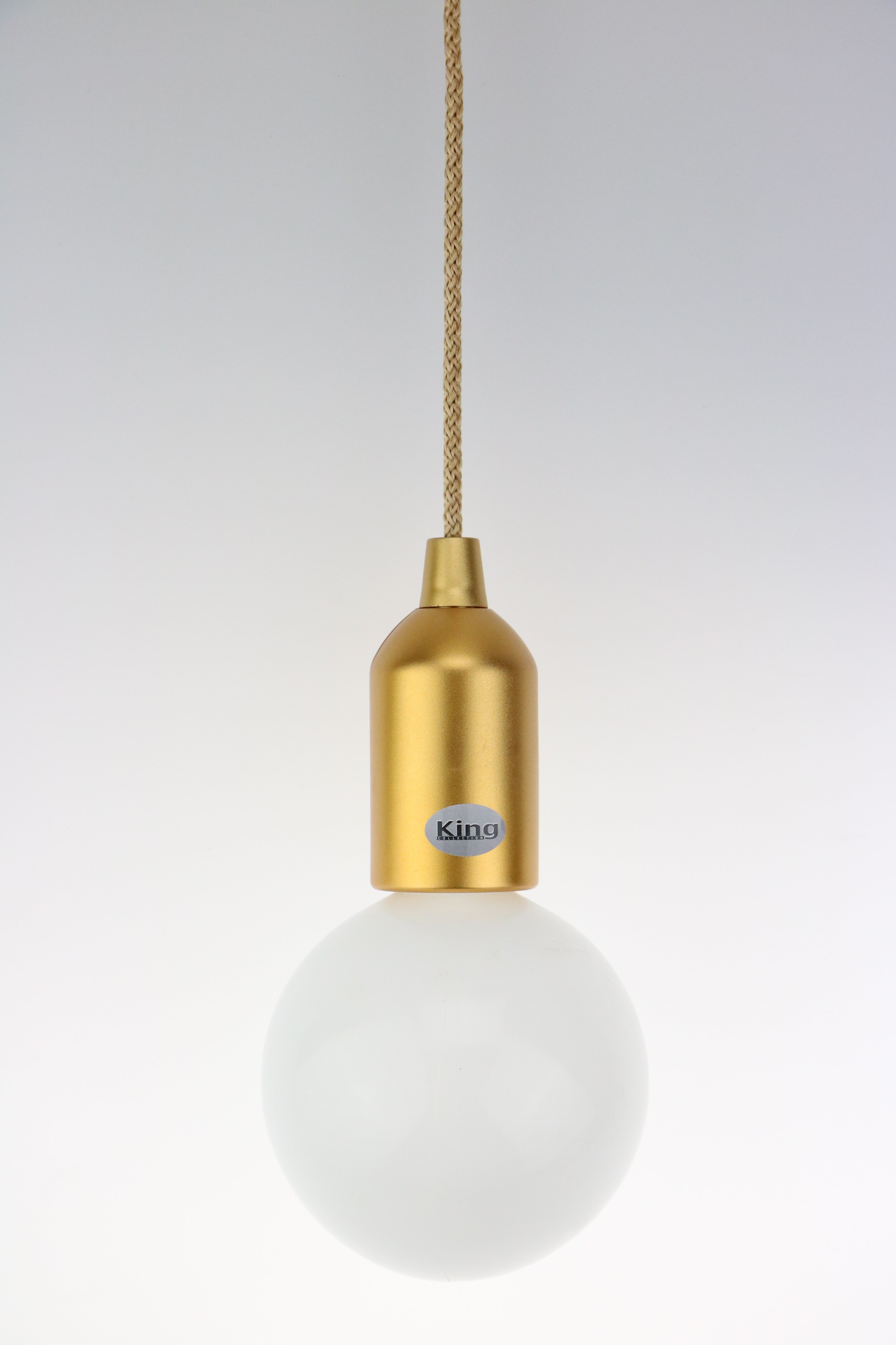 King Home Lampe LED K-LIGHT BATTERY LARGE OR 10x130h cm | Leroy Merlin