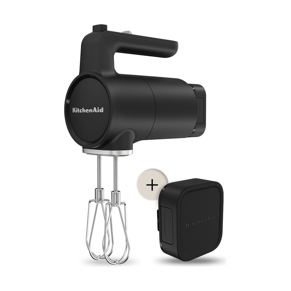 Batteur KITCHENAID GO sans fil avec batterie 5KHMR762BM | Leroy Merlin
