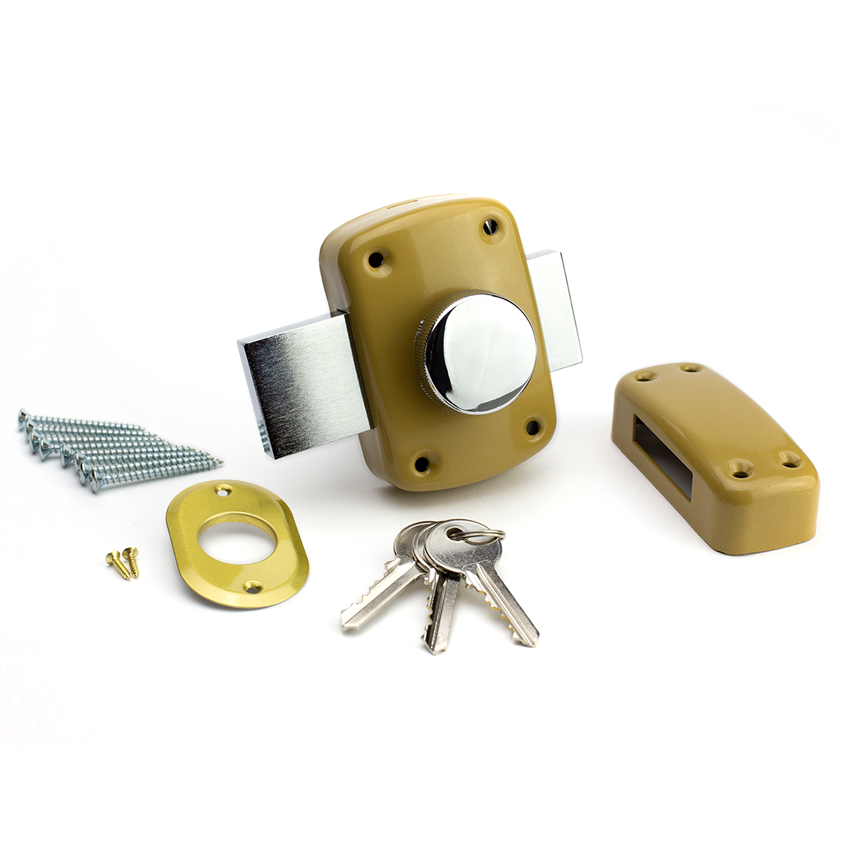 METALUX série 843- Verrou de sécurité en applique couleur bronze Verrou ...