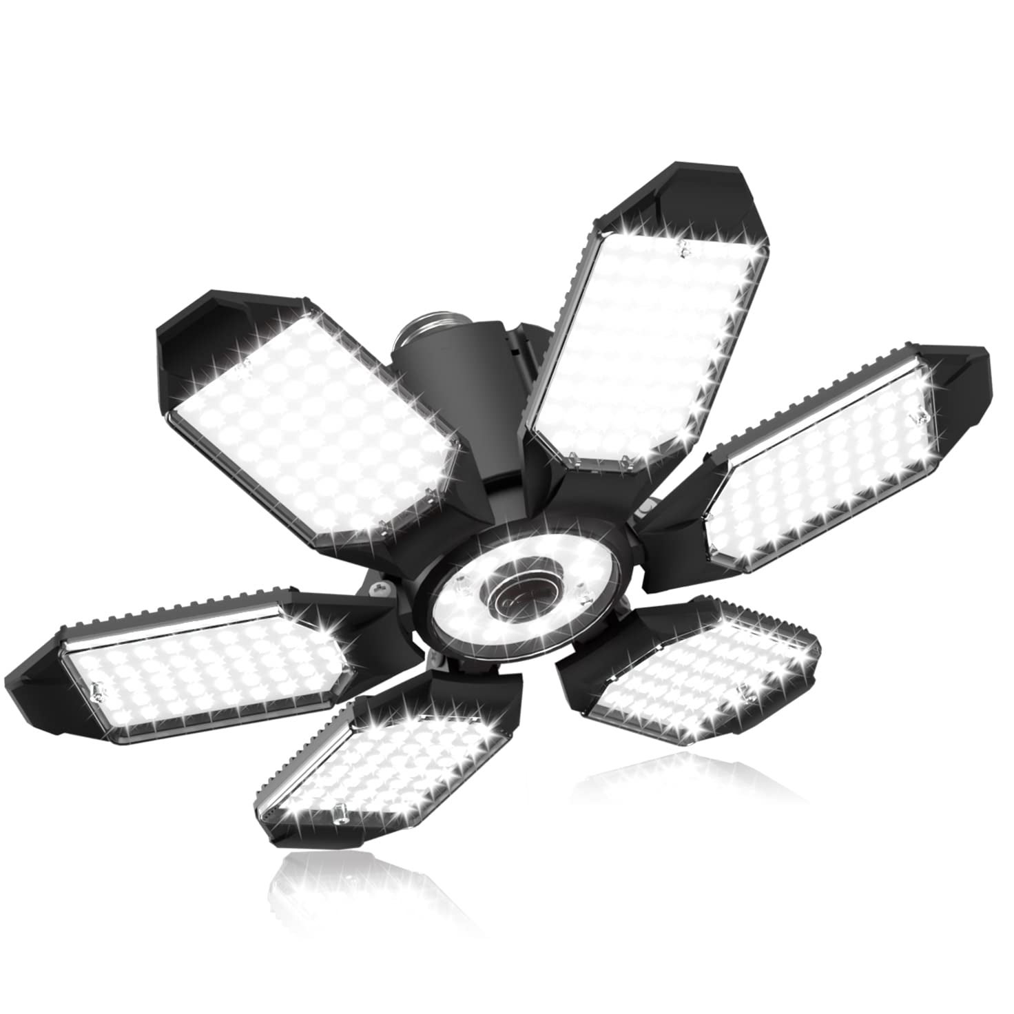 Luz de techo LED para garaje - Luz LED para sótano 6 paneles ...
