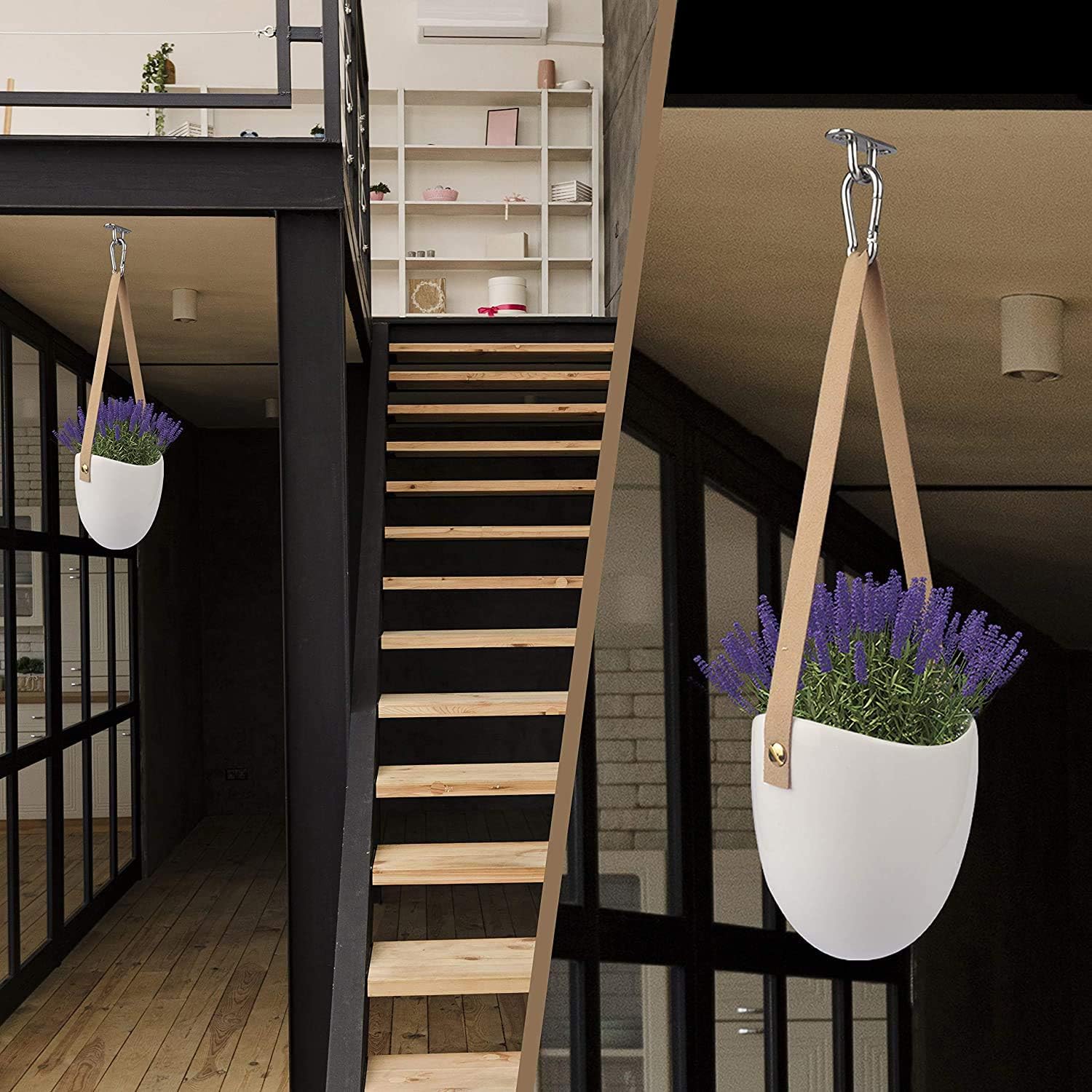 Ganchos de techo rectangulares de acero inoxidable para columpios ...