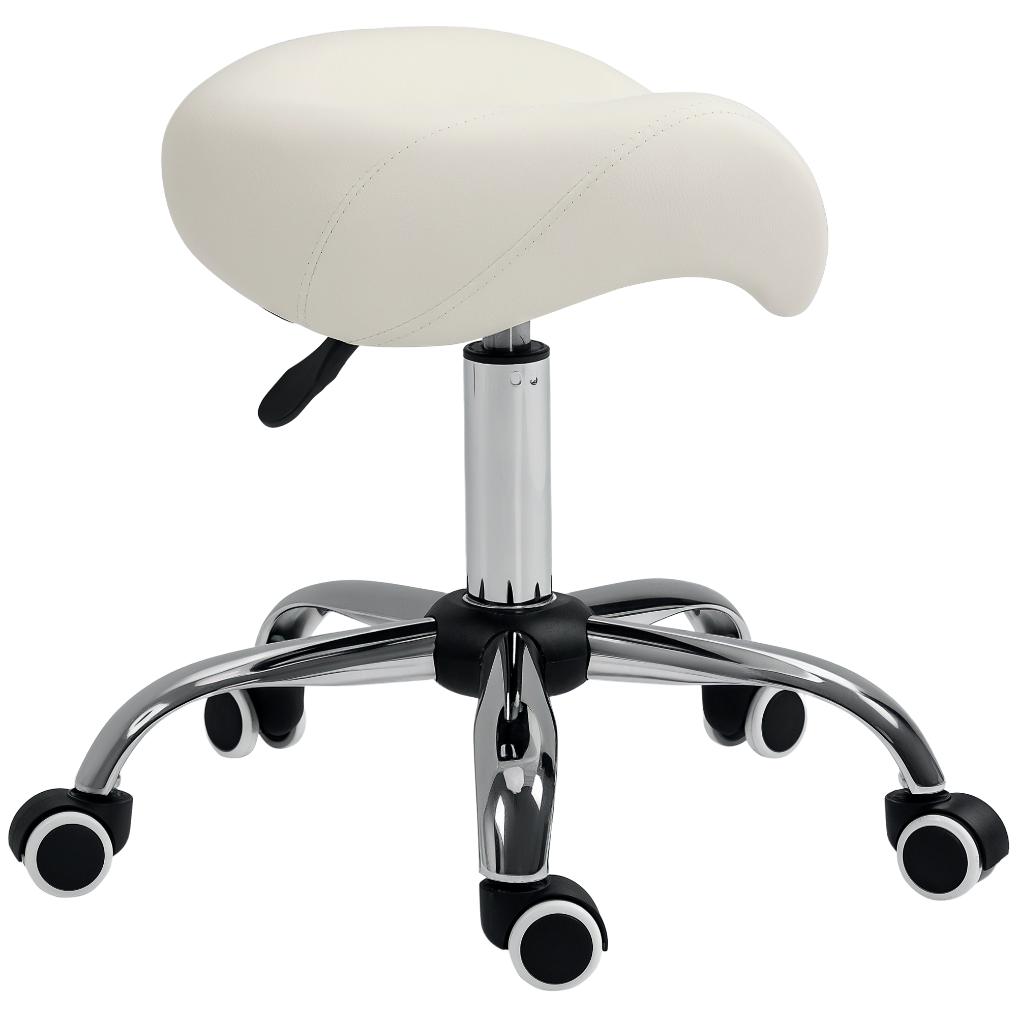 Tabouret roulant réglable en hauteur,pivotant (49-61cm),tabouret de ...
