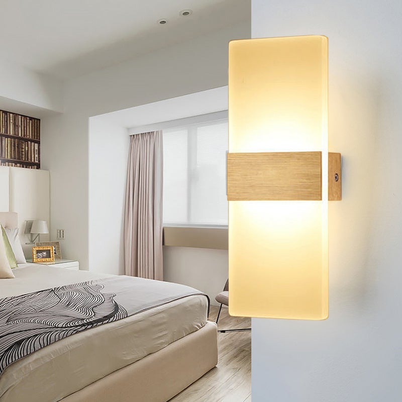 Applique Murale Intérieur LED Moderne Acrylique en Aluminium Up Down ...