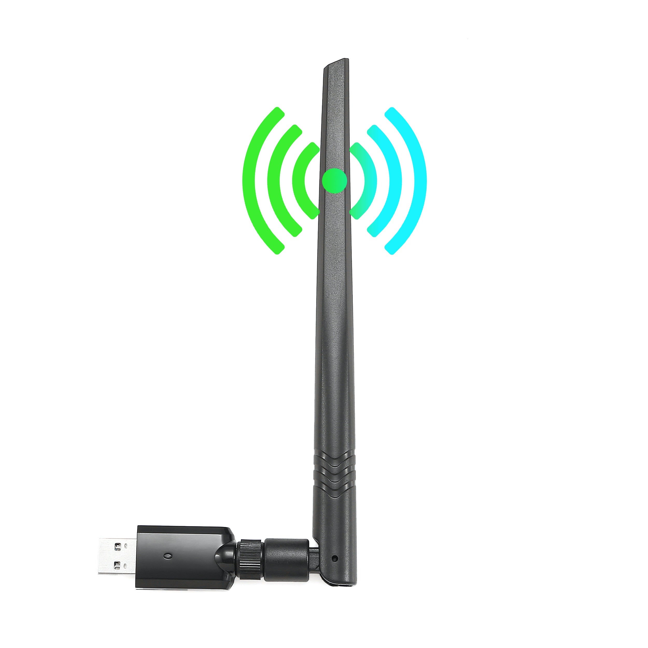 WE Clé Wi Fi Puissante 1200 Mbps 5 GHz, Adaptateur USB Wifi, Dongle Wi ...