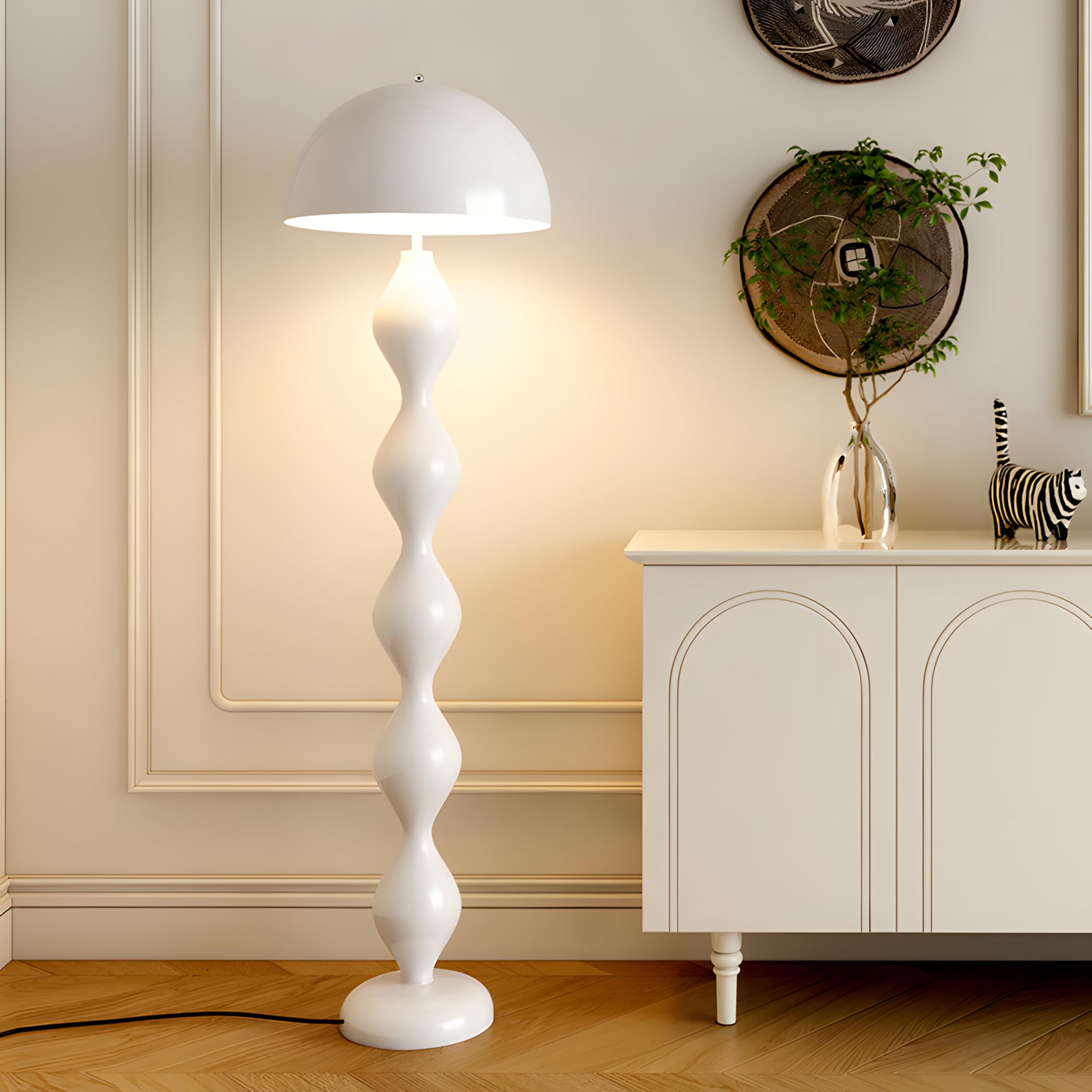 Lampadaire nordique en forme de champignon, lampadaire moderne ...