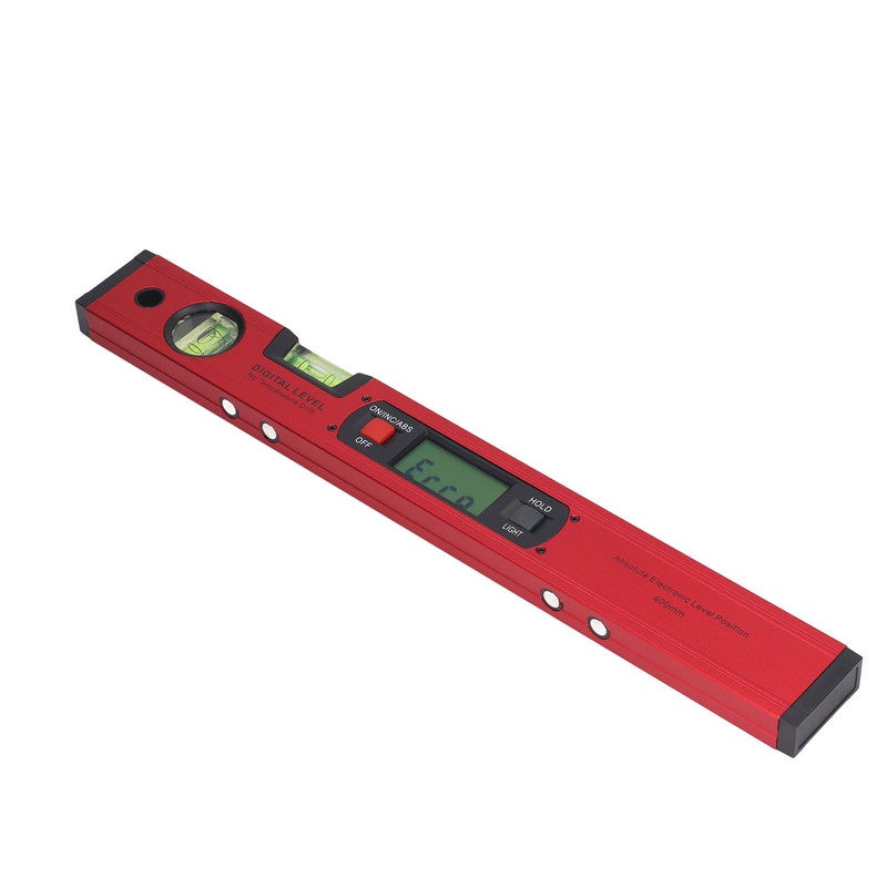 Règle niveau numérique 400 mm aluminium LCD – rapporteur magnétique ...