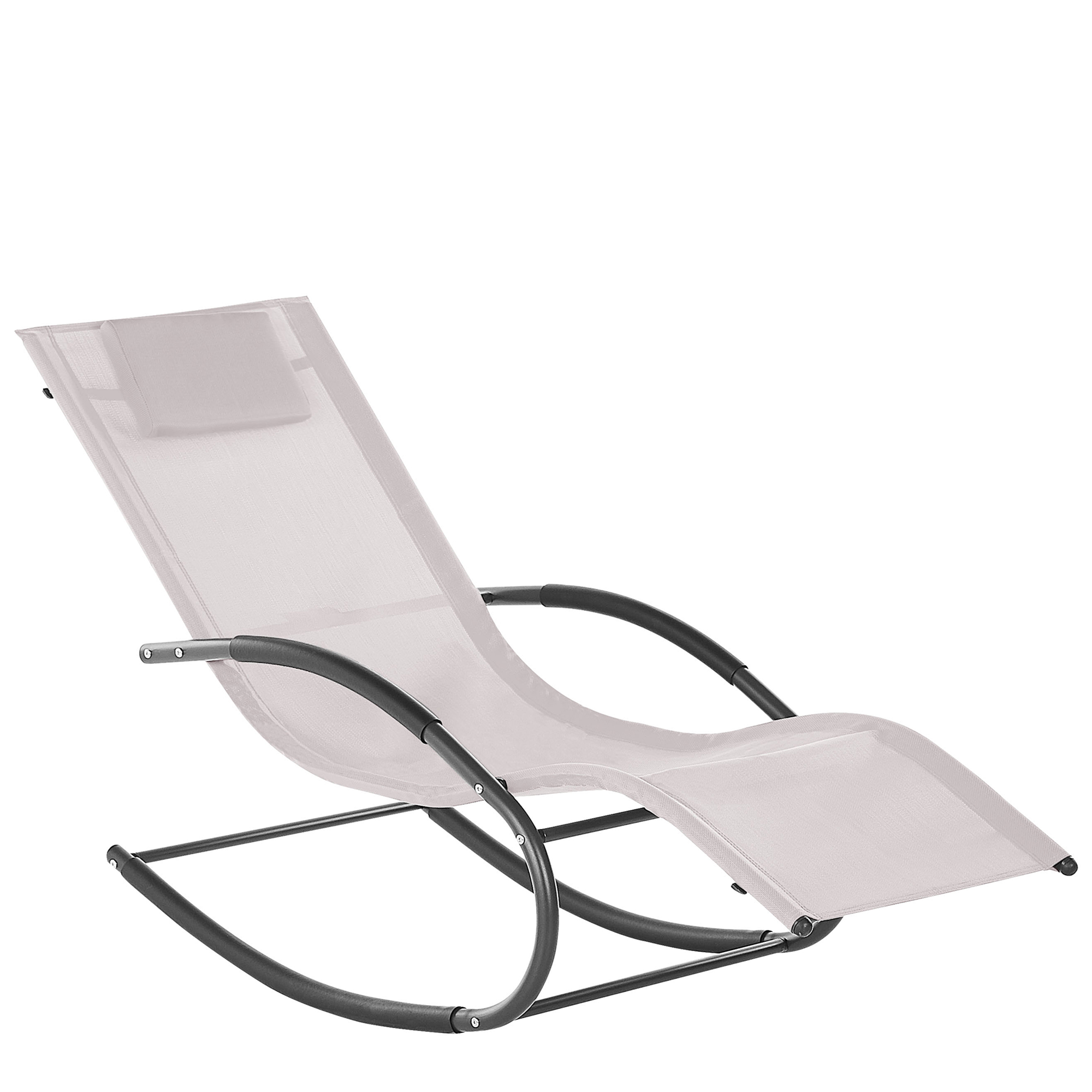Transat à bascule CARANO II Métal Beige | Leroy Merlin