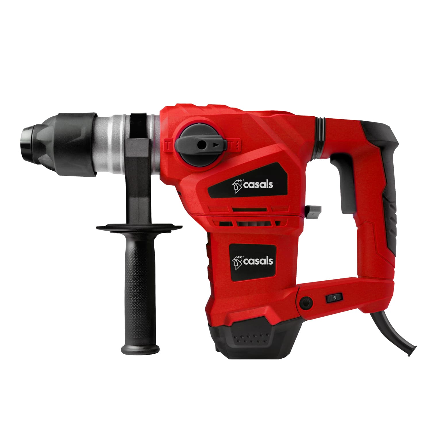 Martillo Eléctrico Casals SDS Max 1500W | 5.5J 4320 Impactos/min ...