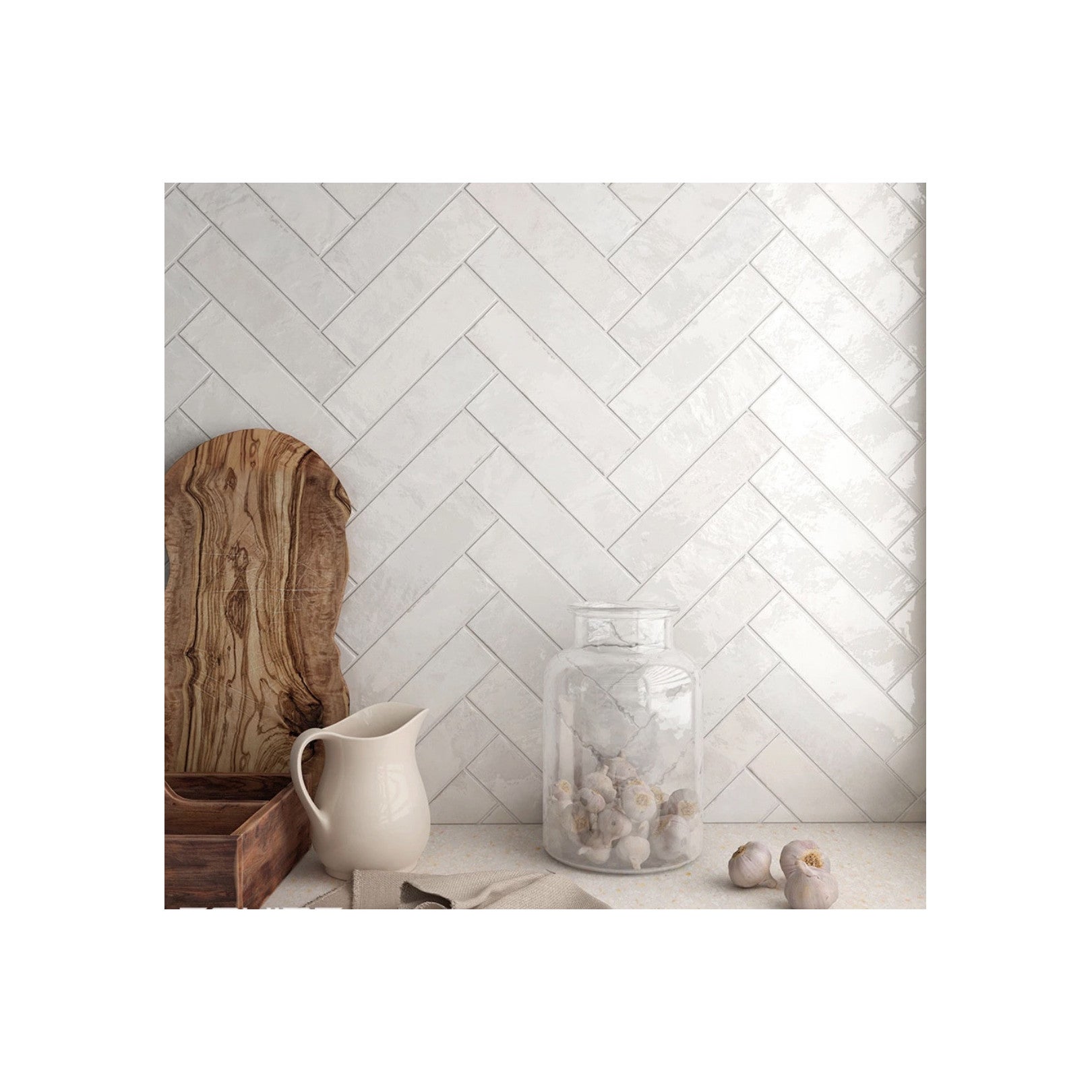 Cornière Carrelage mural faïence effet zellige TRIBECA Bullnose Jolly ...