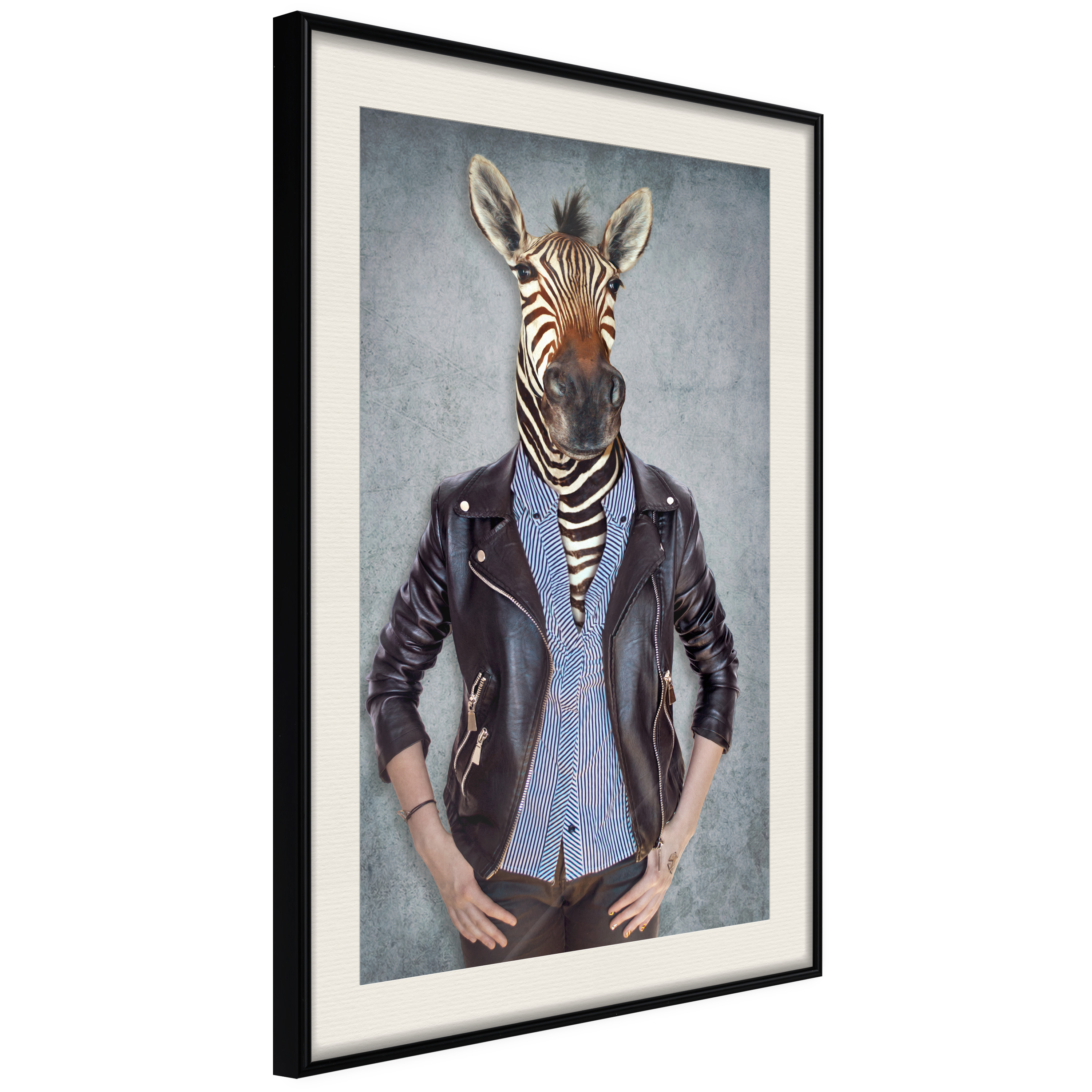 Poster et affiche - Animal Alter Ego: Zebra 20x30 cm | Leroy Merlin