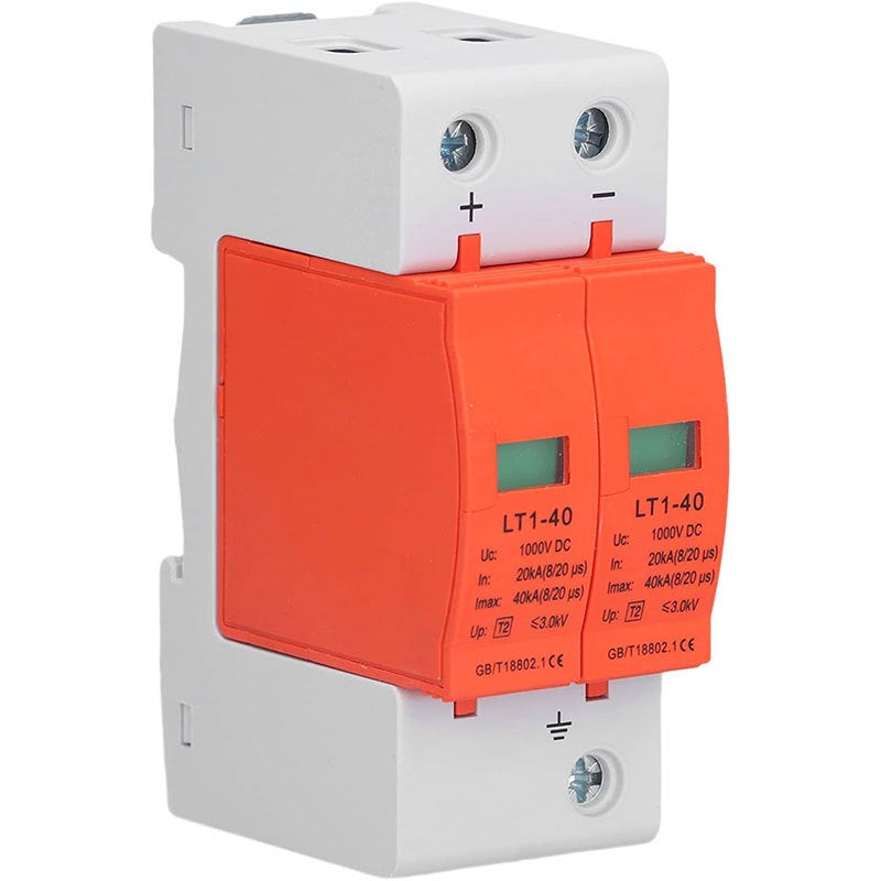Parafoudre 2 pôles 1000 V, dispositif de protection contre les ...