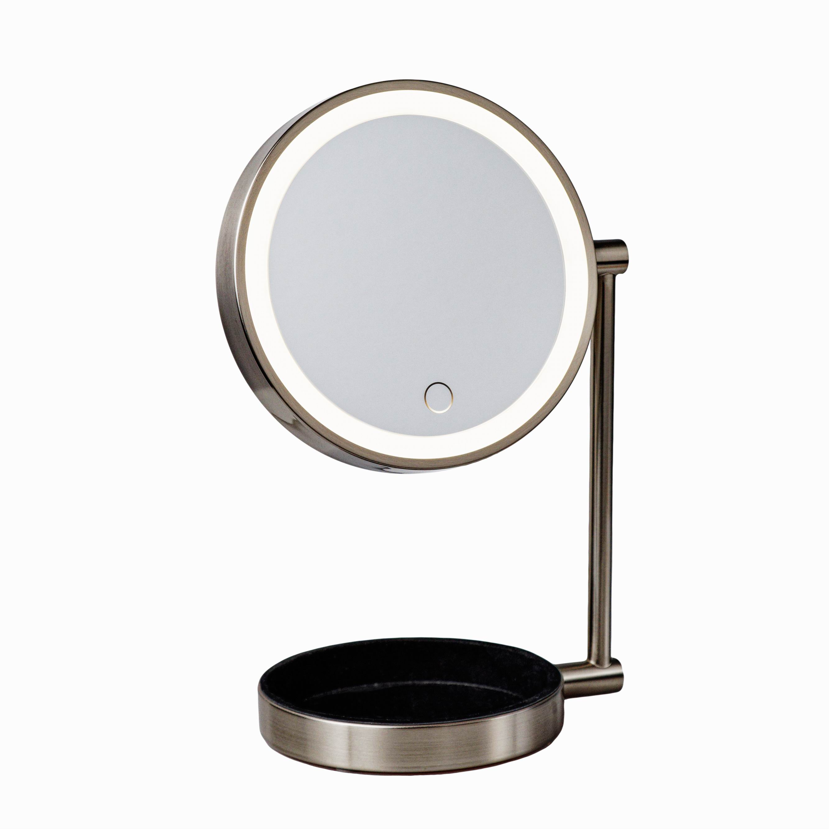 Miroir Grossissant Lumineux Led Sur Pied X 10 Dia 17.5cm - NOVEX ...