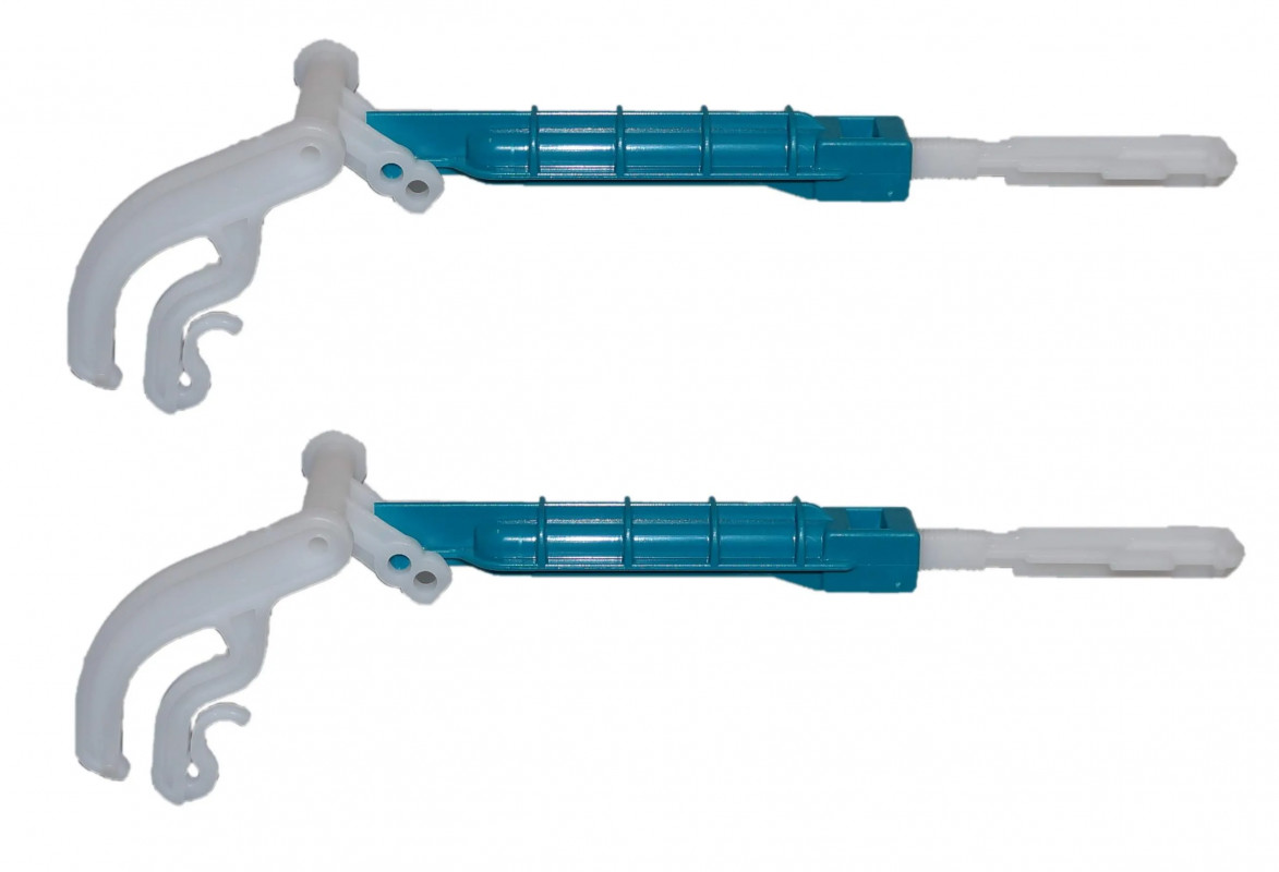 Lot de 2 leviers poussoirs pour bati GALILEO DUO ROCA/GALA | Leroy Merlin