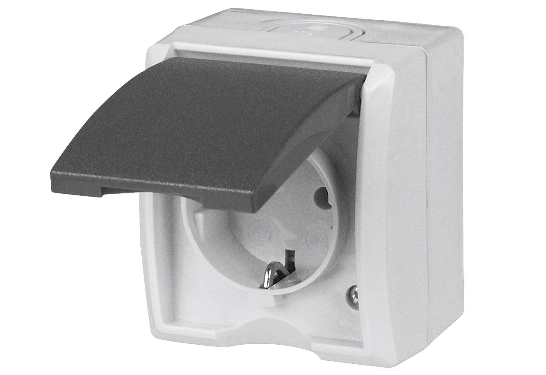 REV Ritter AquaForm gr FR AP-Steckdose | Leroy Merlin