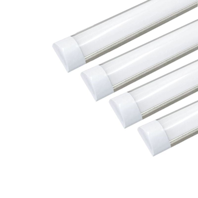 Tira de Luz LED 60cm 18W (Pack de 4) - Blanco Frío 6000K - 8000K ...