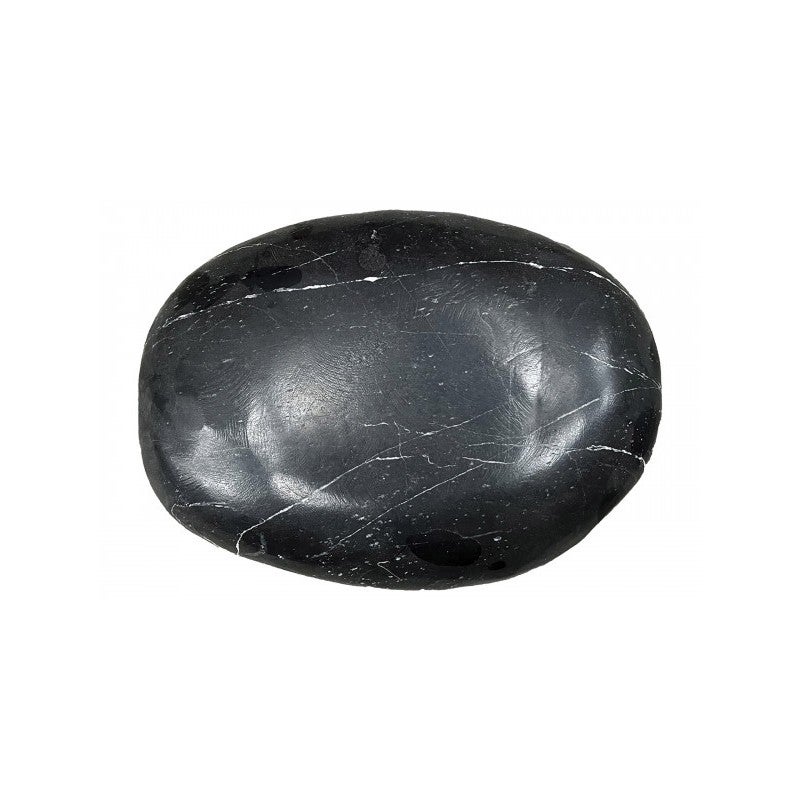 Galet décoratif Black 35 x 25 x 12 cm - Noir | Leroy Merlin