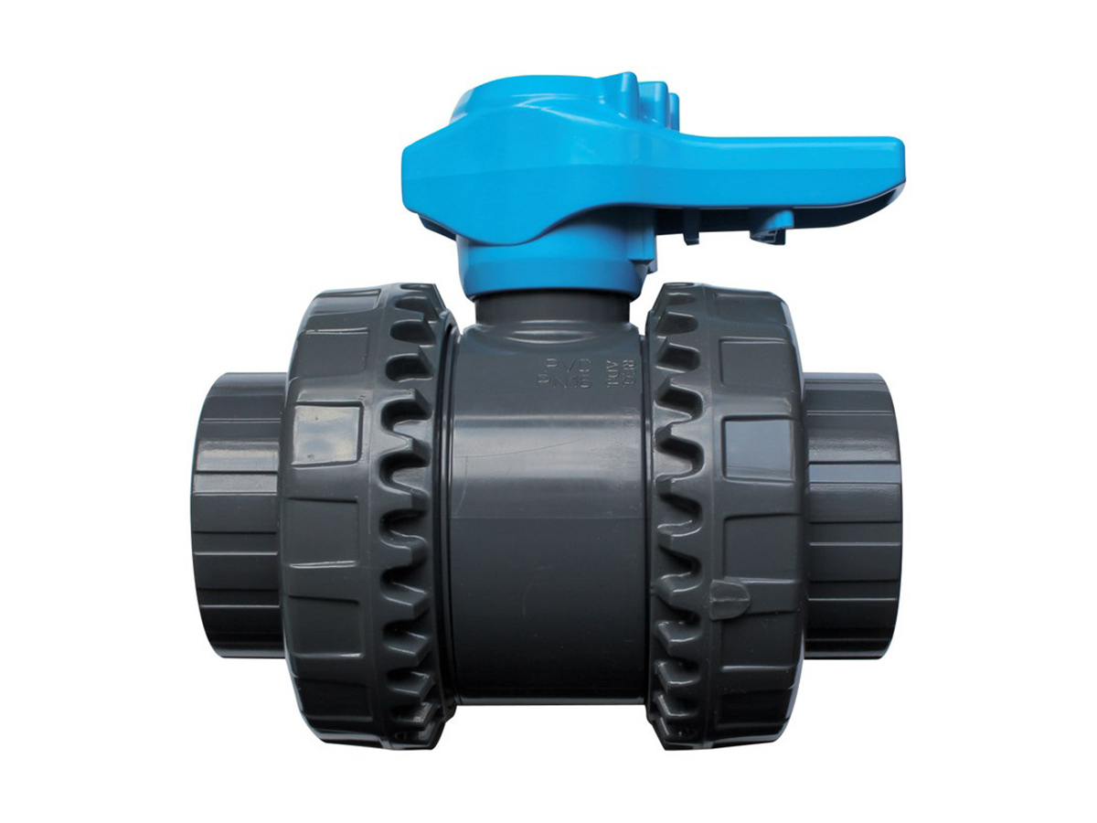 Vanne à coller FIP Easyfit Ø 50 mm PVC pression - Fitt | Leroy Merlin