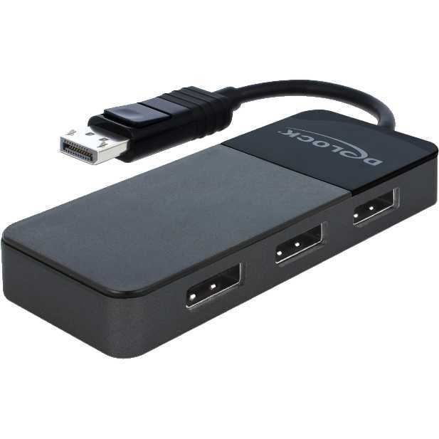 DeLOCK DisplayPort 1,4 entrée > 3x sortie DisplayPort Répartiteur ...
