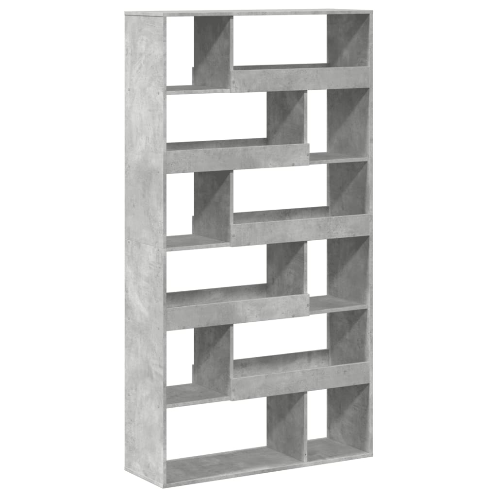Cloison de séparation en bois gris béton 100x33x187,5 cm – ComfortXL ...
