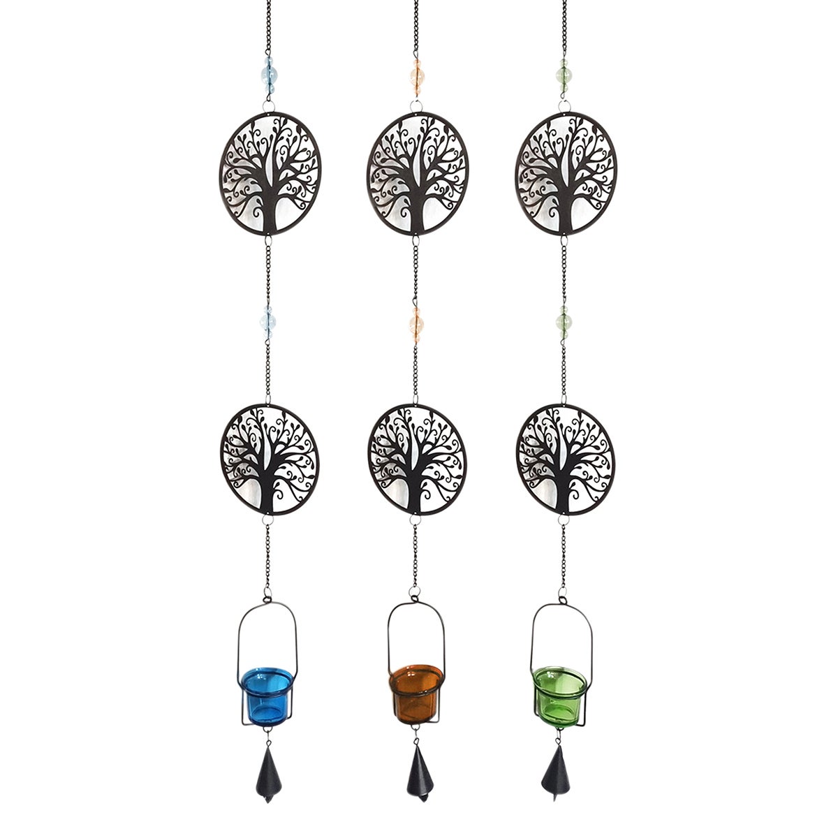 Pendentif arbre vida 3u Signes Grimalt By Sigris Le noir | Leroy Merlin