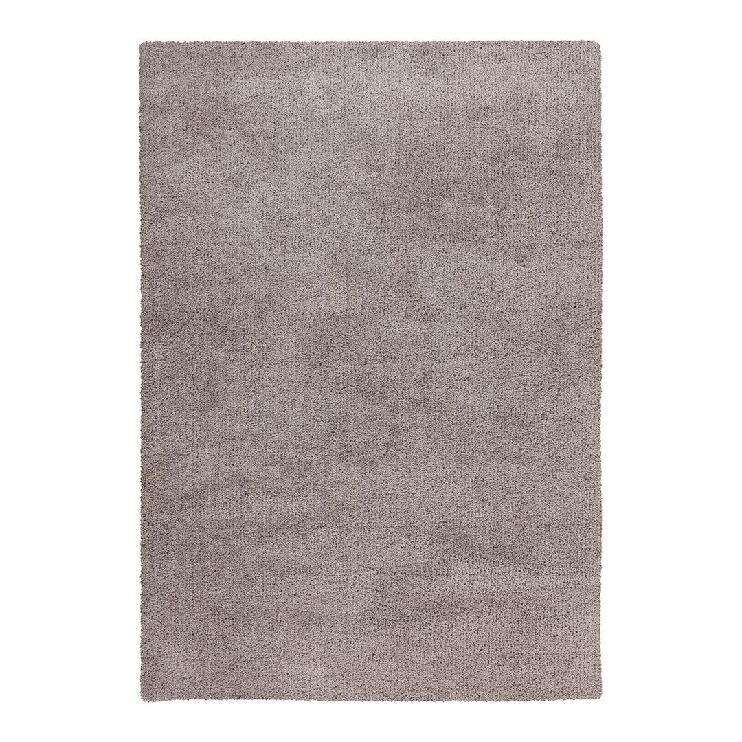 Tapis uni design en polyester Argenté 120x170 WINDSOR | Leroy Merlin