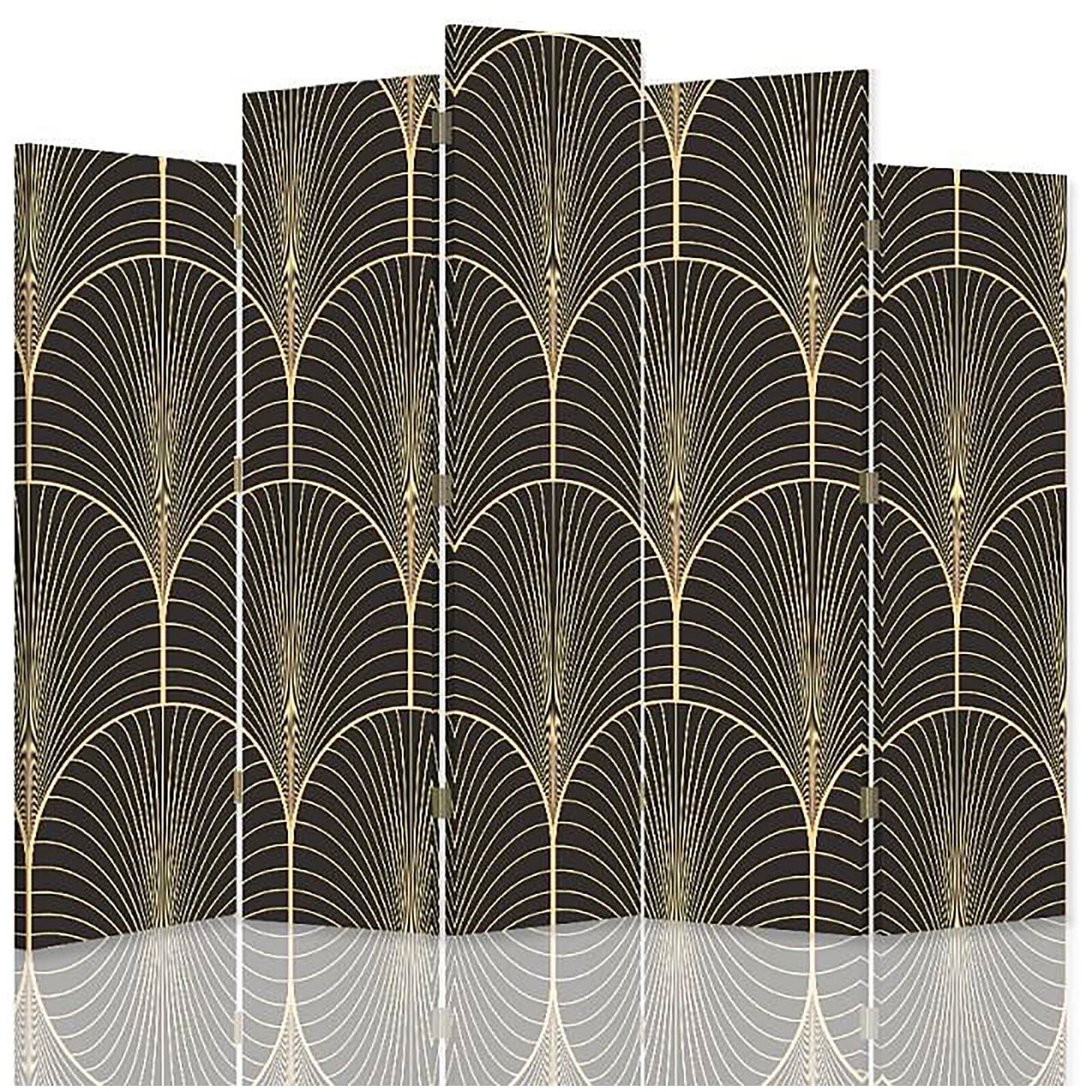 Paravent Design Géométrique Élégant pour Intérieur Chic - 180 x 180 cm ...