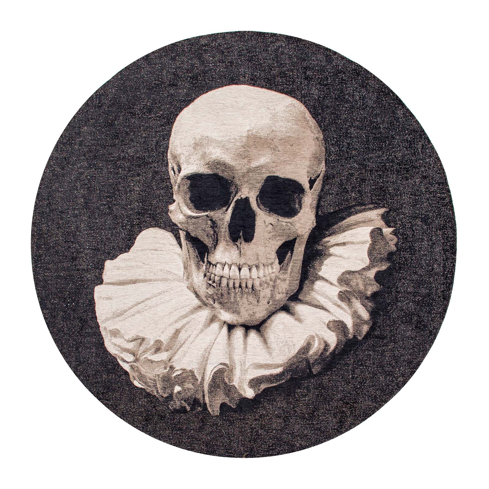 Tapis de salon tissé plat - Pop Collection - Funny Bones - 240 x 240 cm ...