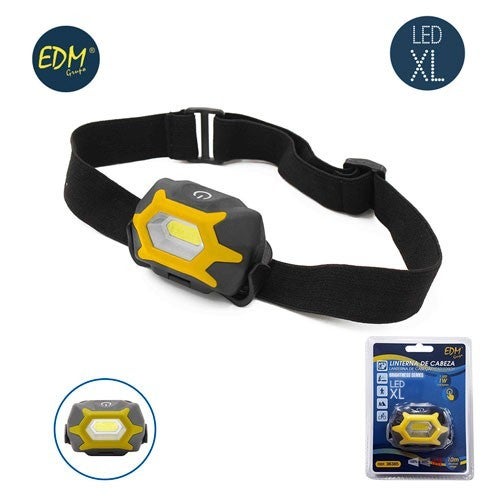 EDM LINTERNA LED CABEZA RECTANGULAR 1 W 110 LUMENE | Leroy Merlin