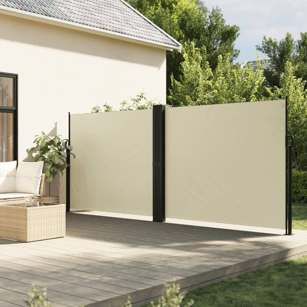 Toldo lateral retráctil crema 180x600 cm | Leroy Merlin