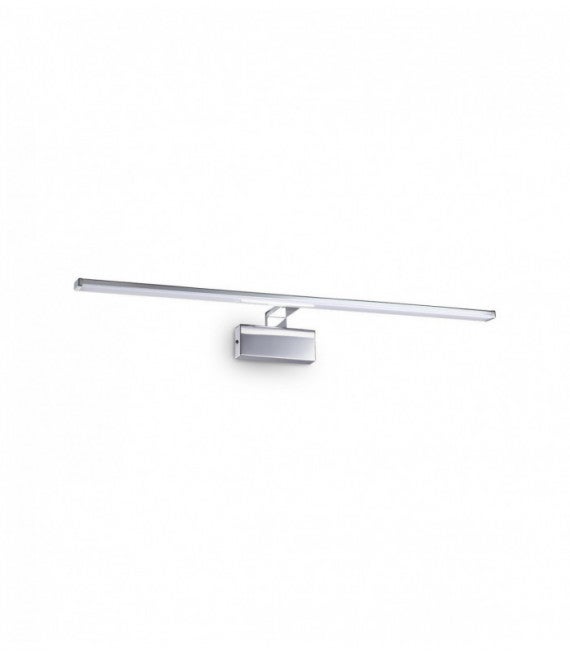 Ideal Lux ALMA - Aplique de pared LED integrado 1 luz Cromado 3000K ...