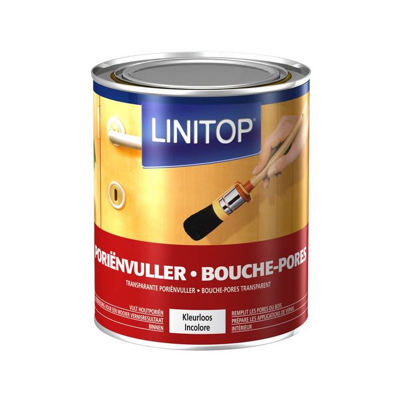 Bouche-Pores - Bouche-pores transparent - Linitop - 2,5 L | Leroy Merlin