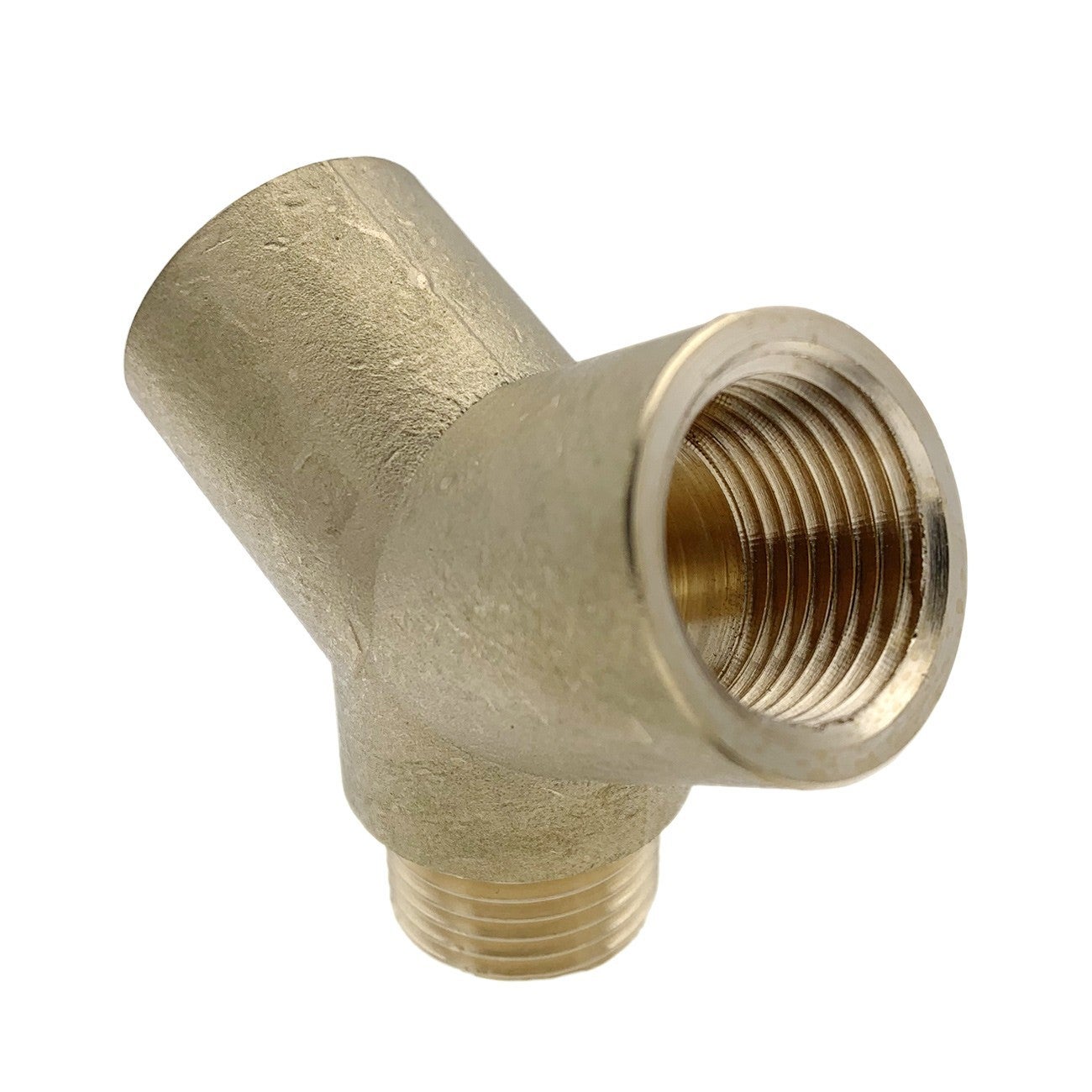 Lot de 1_Raccord en Y mâle femelle en laiton égal modèle 1/2" | Leroy Merlin