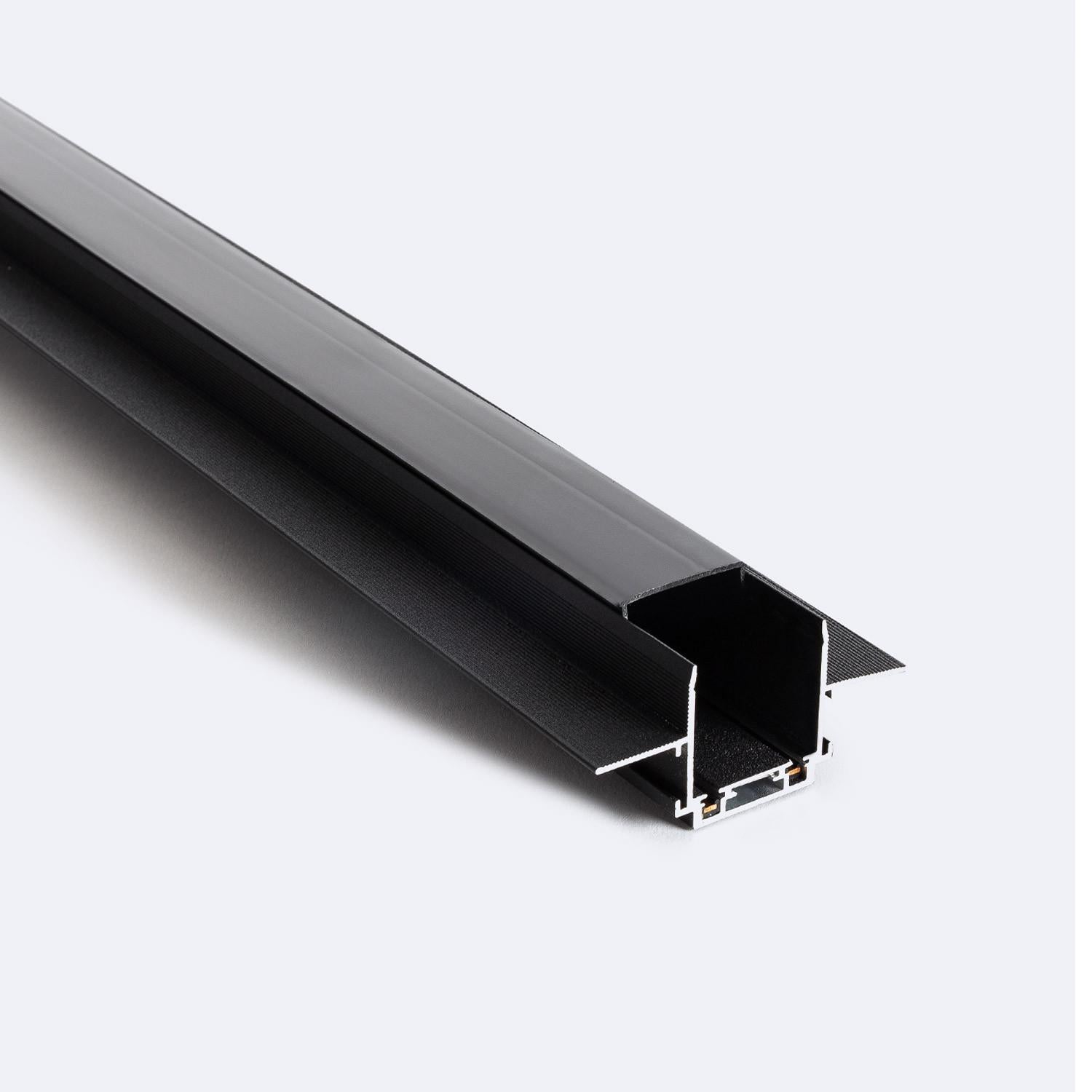 Rail Magnétique 25mm Extra-Plat Encastrable 48V 1m Noir | Leroy Merlin