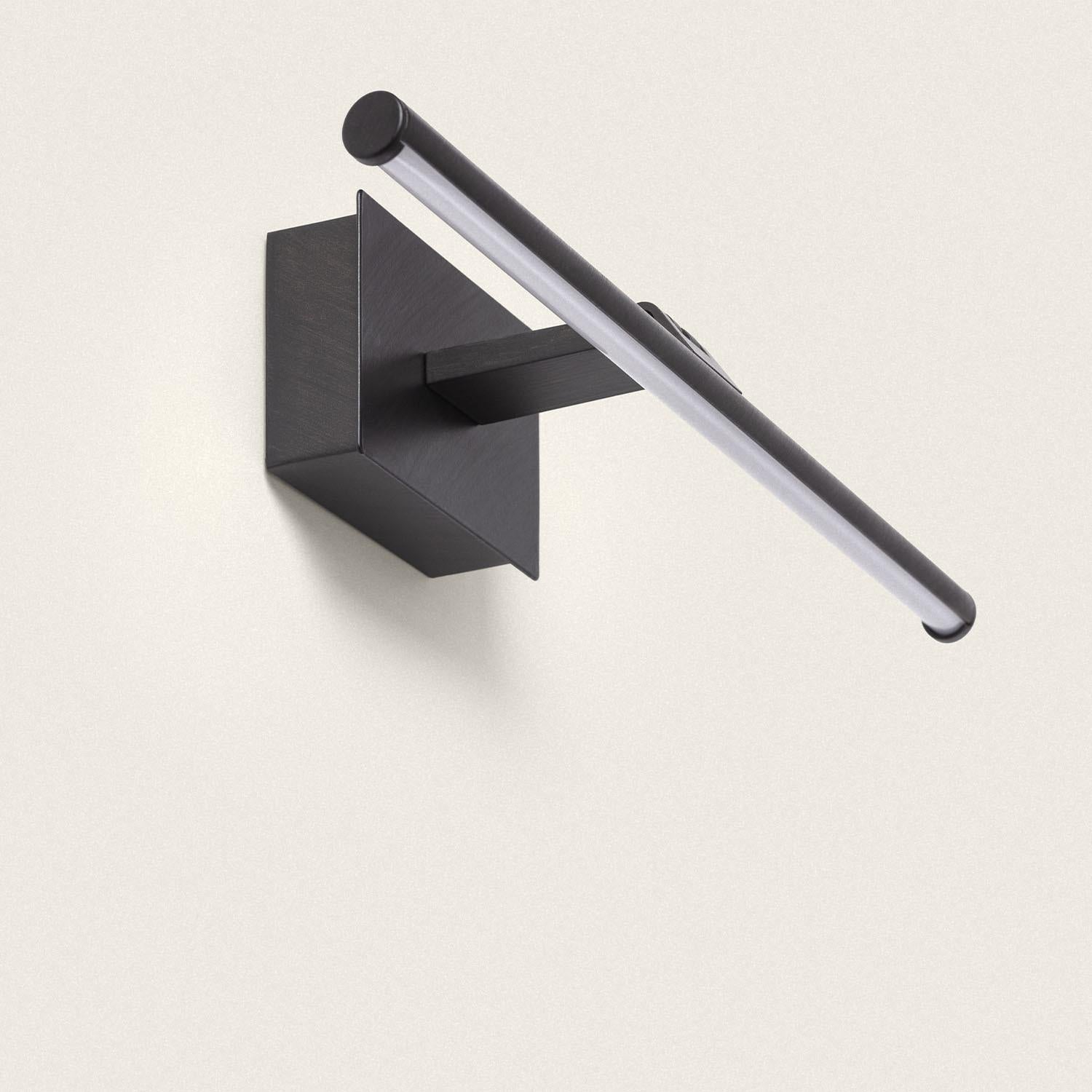 Ledkia Applique per Quadri LED 1.8W Slimlight con Batterie Nero Opaco ...