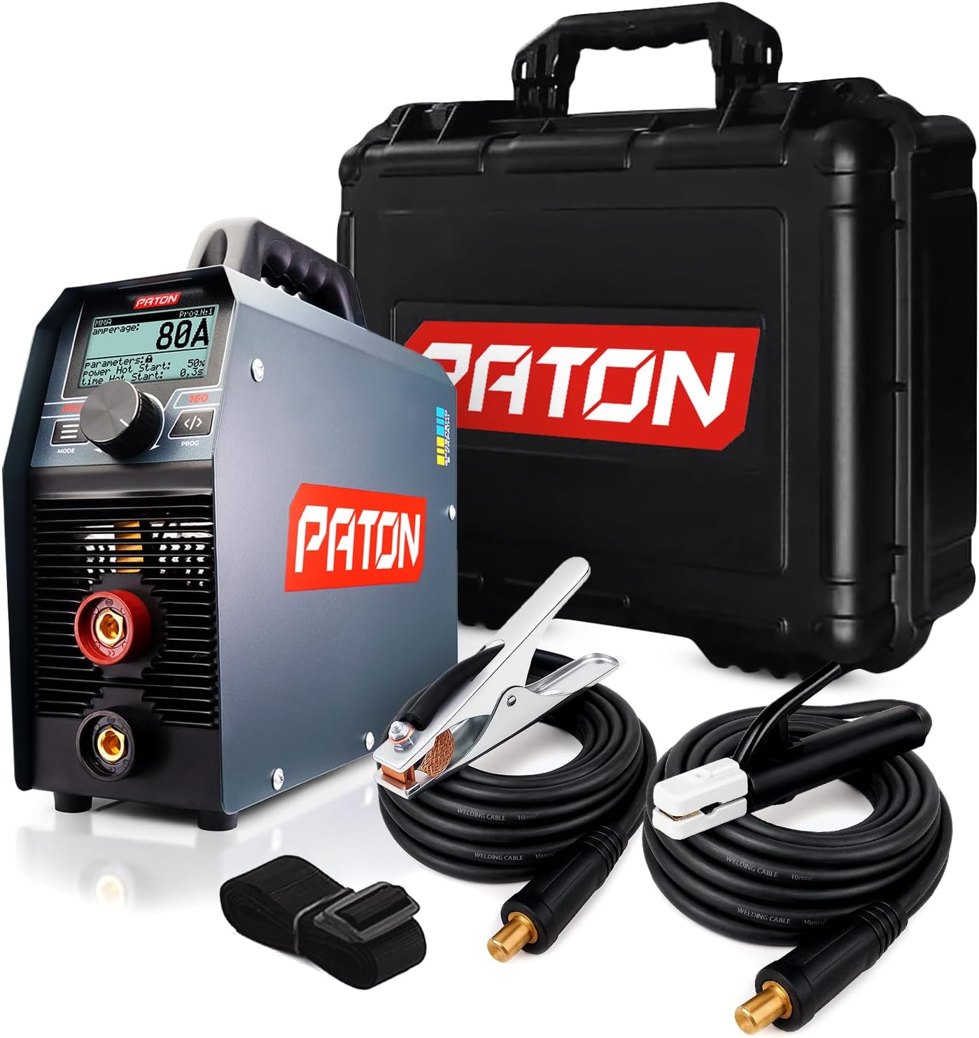PATON Poste à Souder MMA PRO-160 Kit 3-en-1 – Machine à souder, Soudeur ...