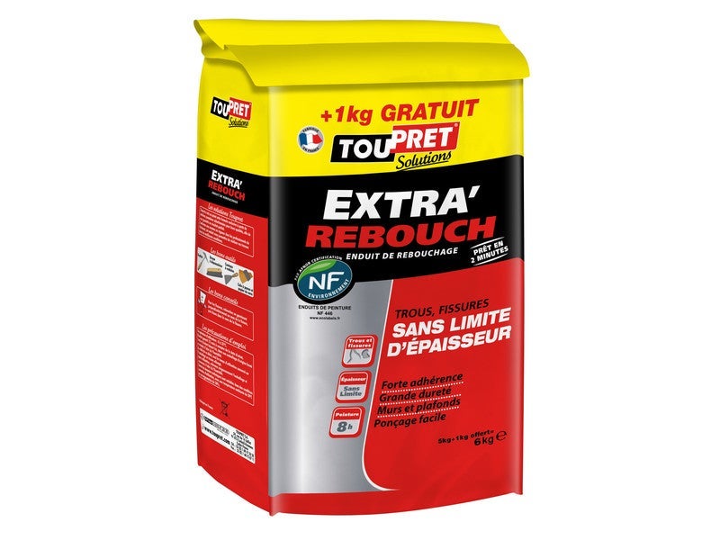 Enduit De Rebouchage 6 Kg En Poudre, Pour Mur/Plafond In | Leroy Merlin