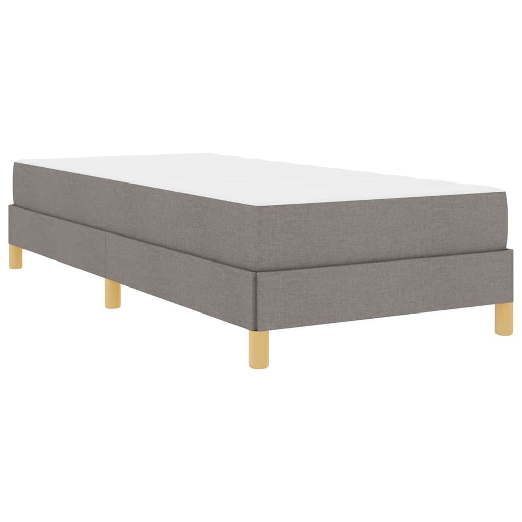 Cama individual | Cama para adultos | Cama tipo Box Spring Taupe ...