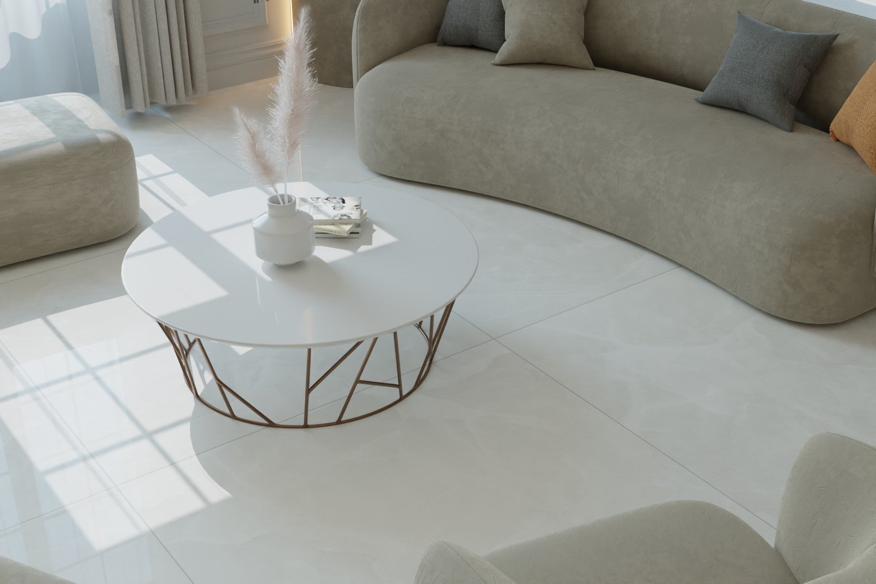 Marbre blanc brillant - Carrelages 30x60 cm, 9 mm | Leroy Merlin