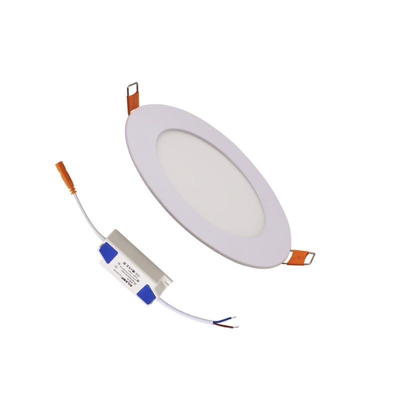 Spot LED Extra Plat Downlight Rond 6W Blanc CCT - 3000K/4000K/6000K ...