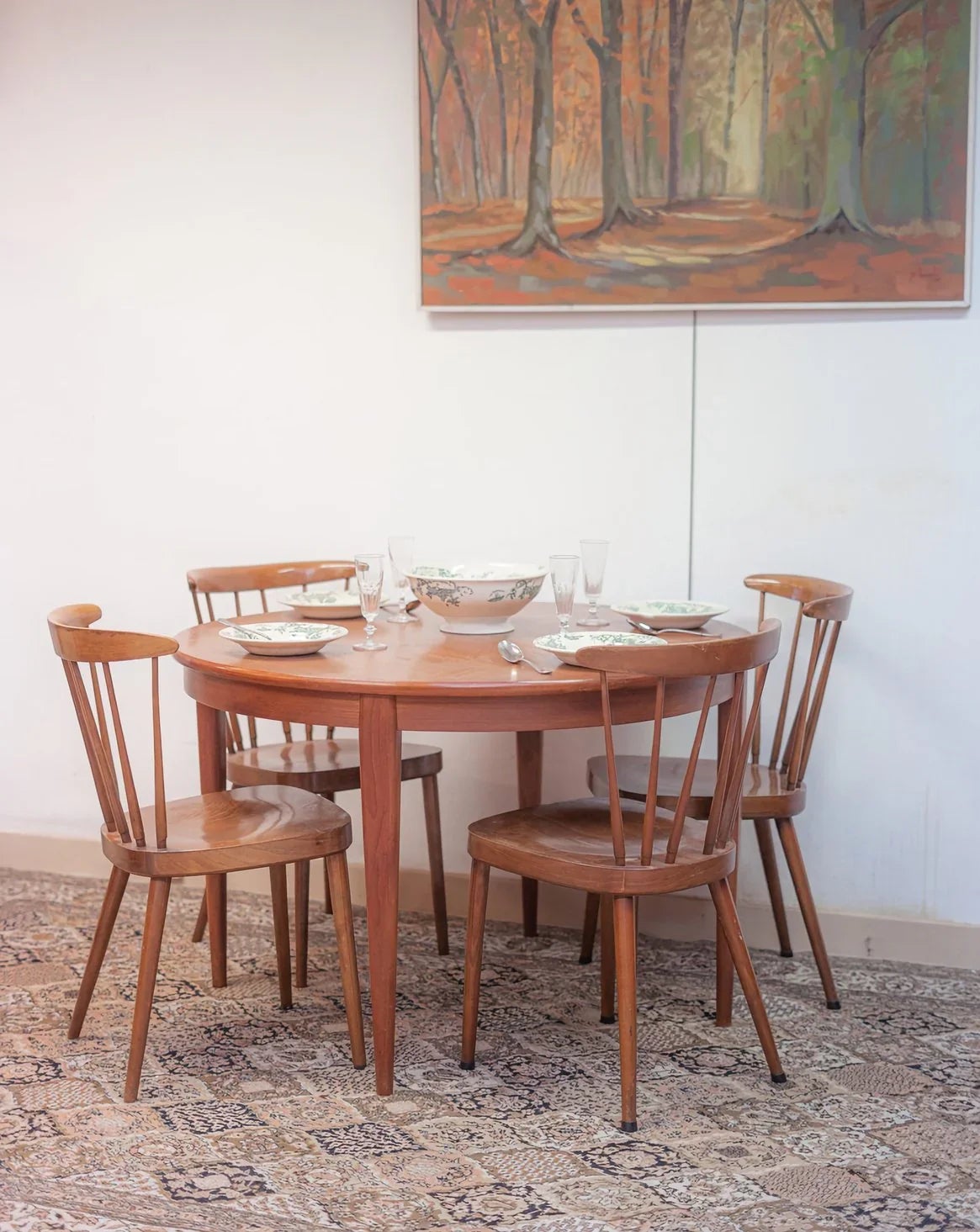 Table à manger en bois Romy N°393 - Bon état | Leroy Merlin