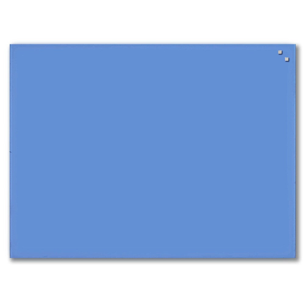 NAGA CLASSIC - Tableau magnétique en verre - 60 x 80 cm - Bleu cobalt ...