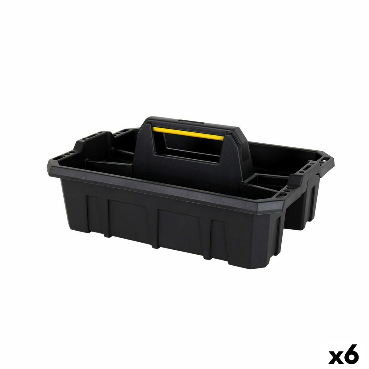 Contenitore per Sistemare gli Attrezzi Bricotech Nero polipropilene 49 ...