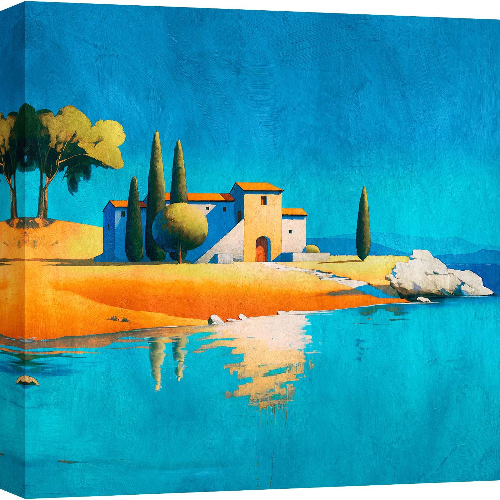 Tableau paysage contemporain - impression sur toile - Stefano Renaldi ...