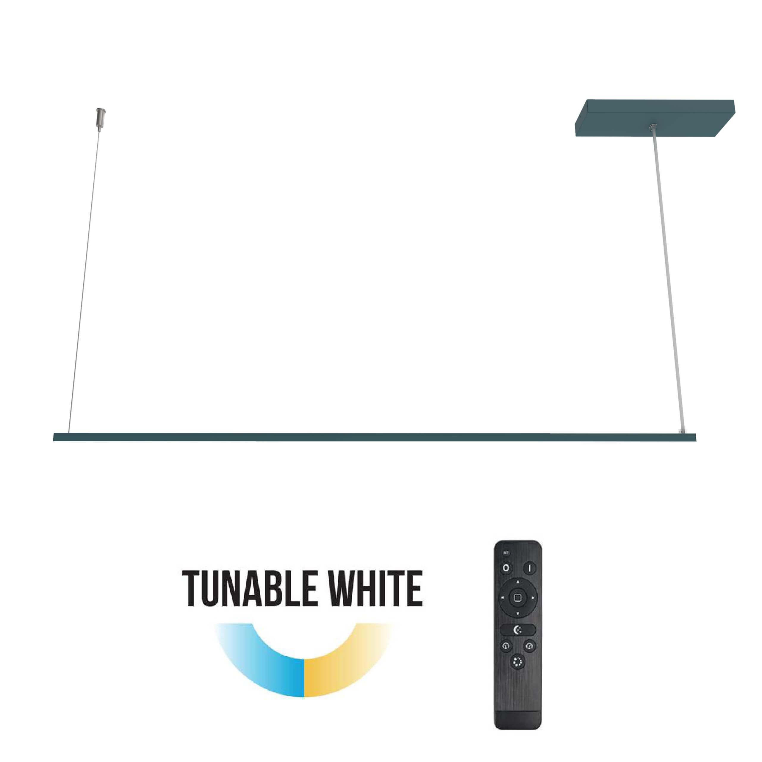 LUMICOM | SPLINT 1X Lampe à suspension, STRIP LED, 17W/m, 2700K-6000K ...