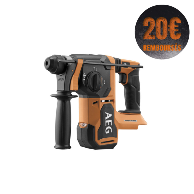 Perforateur burineur SDS+ AEG - BBH18BL2-0 - 18V Brushless - sans batterie ni chargeur | Leroy ...