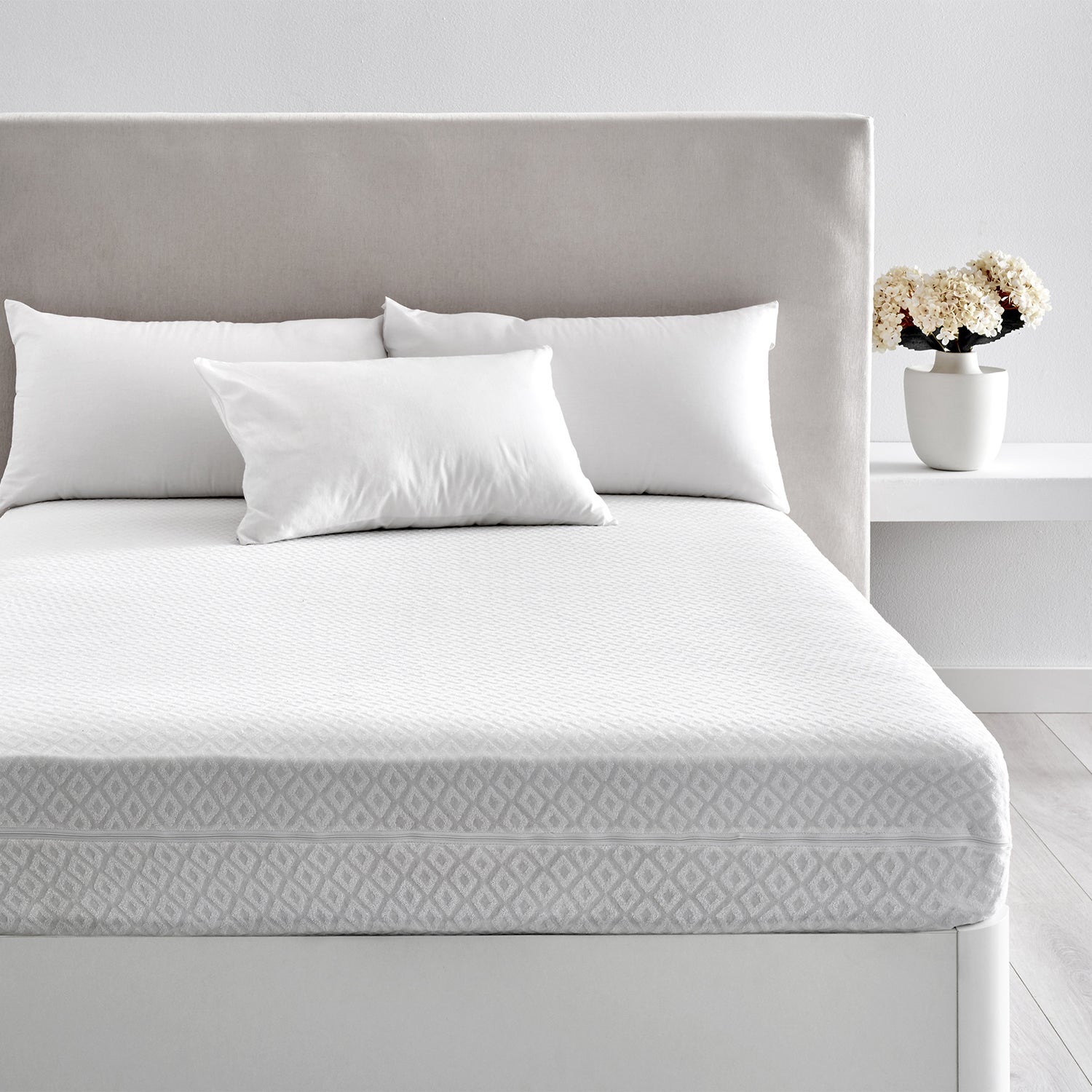 Funda de colchón 150x196cm | PIKOLIN HOME | Cremallera U | 30cm | Leroy ...