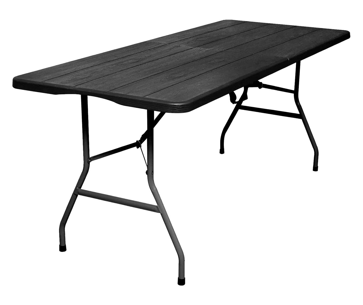 WELLHOME Table de jardin traiteur pliante 180x74x74 cm | Leroy Merlin